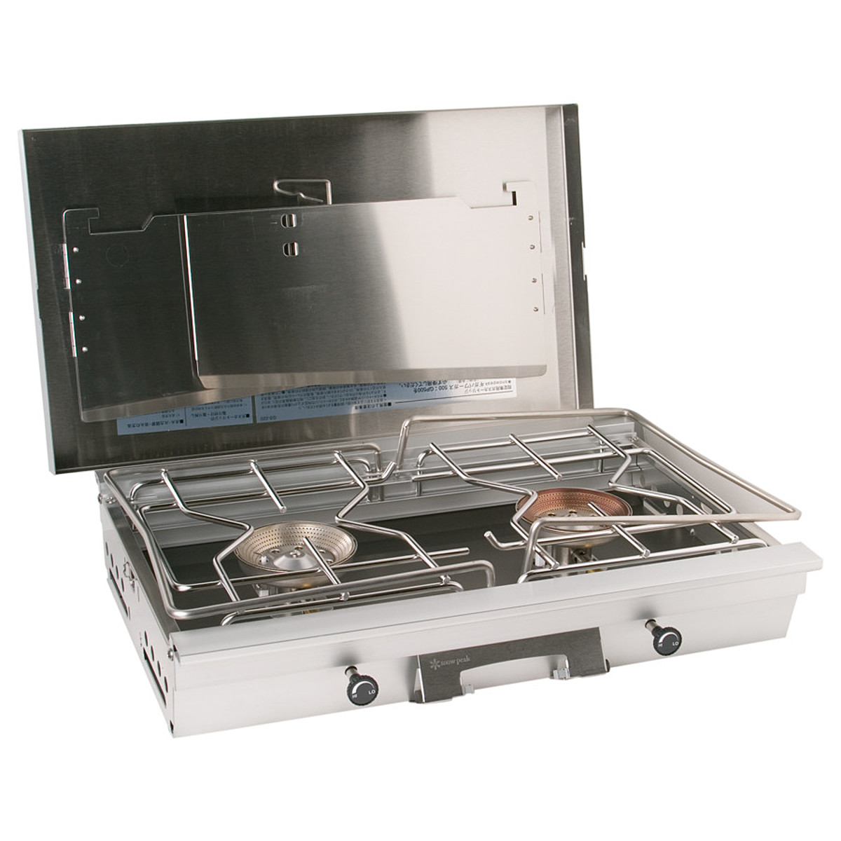 Snow Peak GigaPower Two-Burner Standard Stove - Hike & Camp