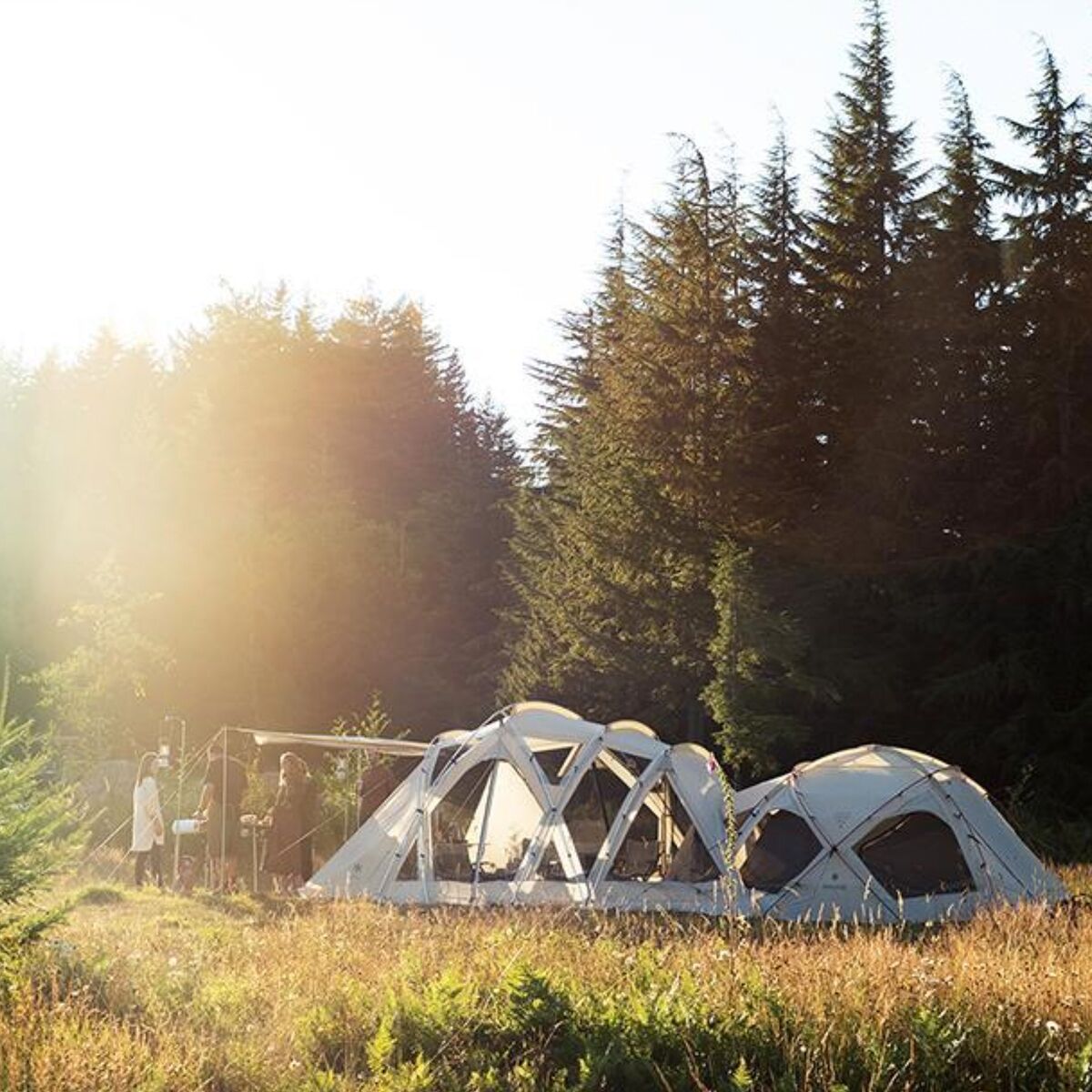 Snow Peak Living Shell Long Pro Tent: 6-Person 3-Season - Hike & Camp