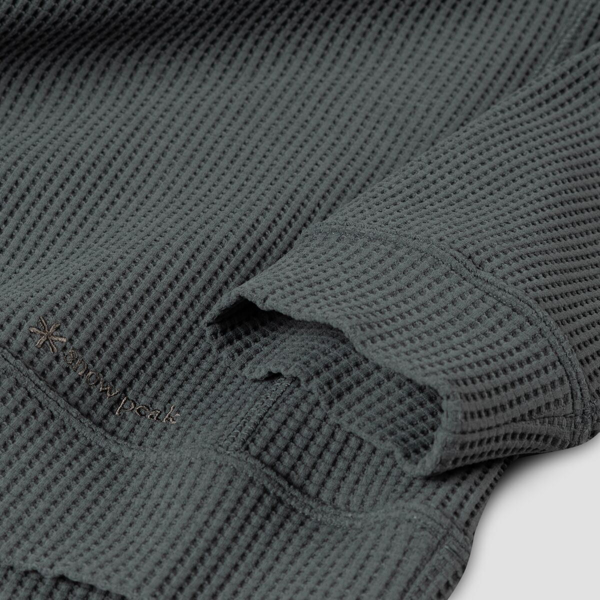 Snow Peak Dry Waffle Hoodie - Clothing