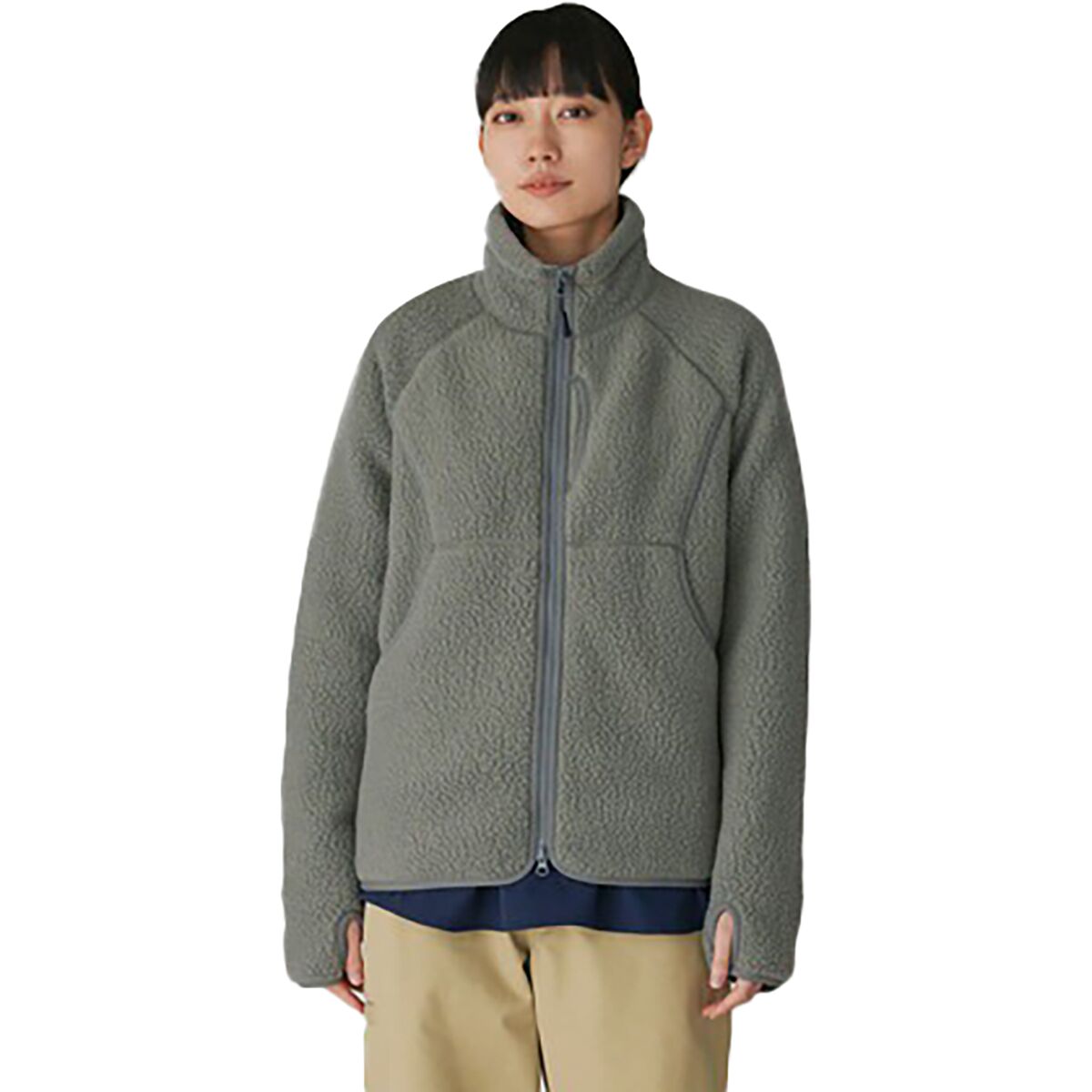 Snow Peak Thermal Boa Fleece Jacket - Clothing