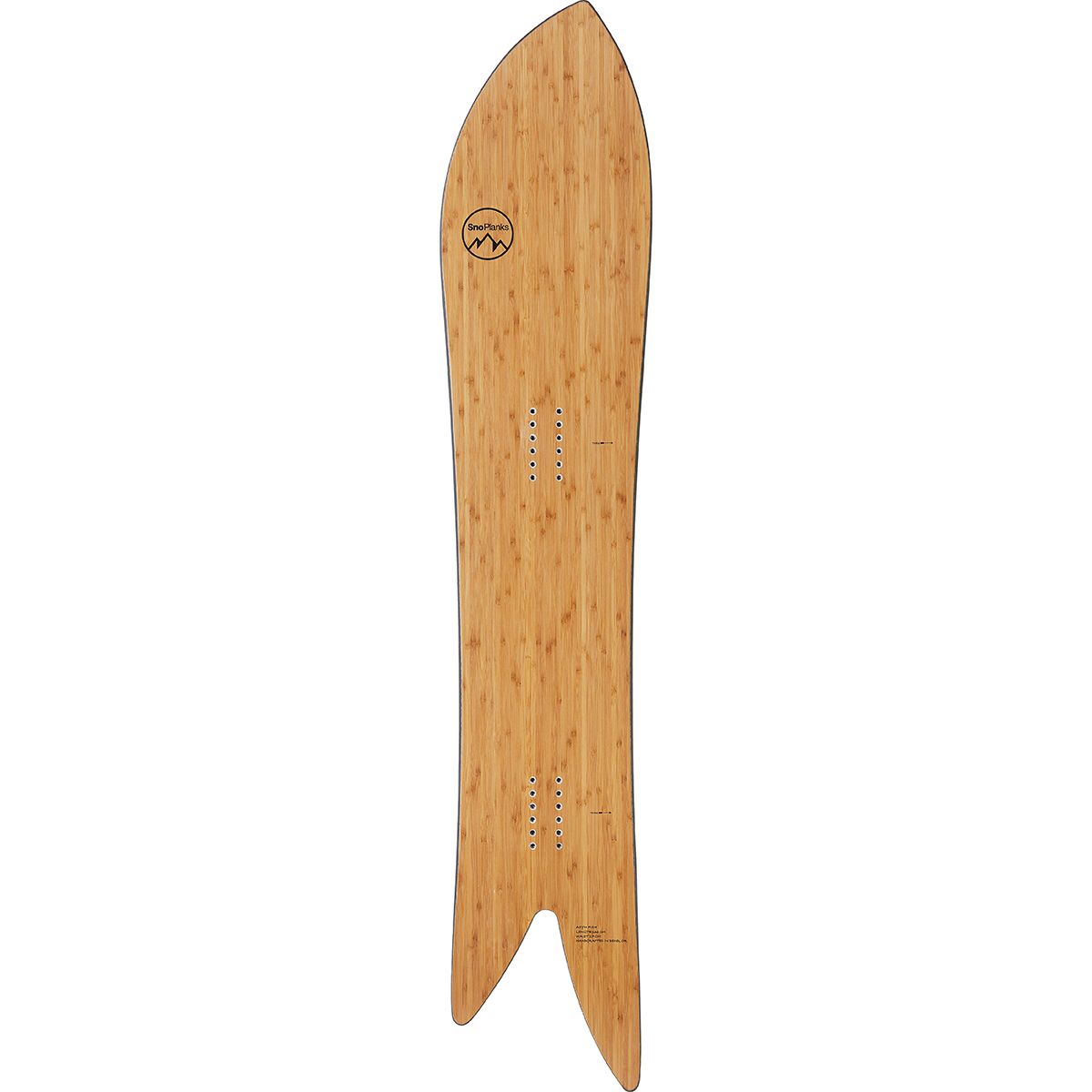 SnoPlanks Asym Fish Snowboard - Snowboard