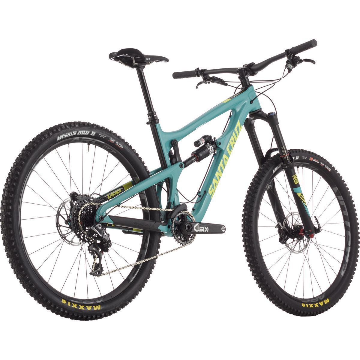 Santa Cruz Bicycles Nomad Carbon CC X01 Eagle Complete Mountain Bike ...
