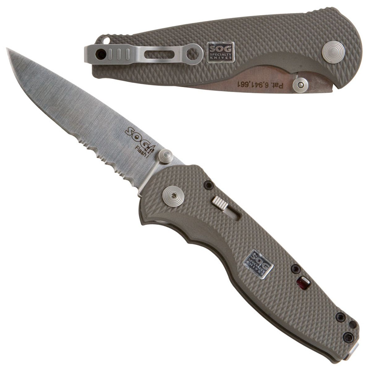 SOG Knives Flash I Knife - Hike & Camp