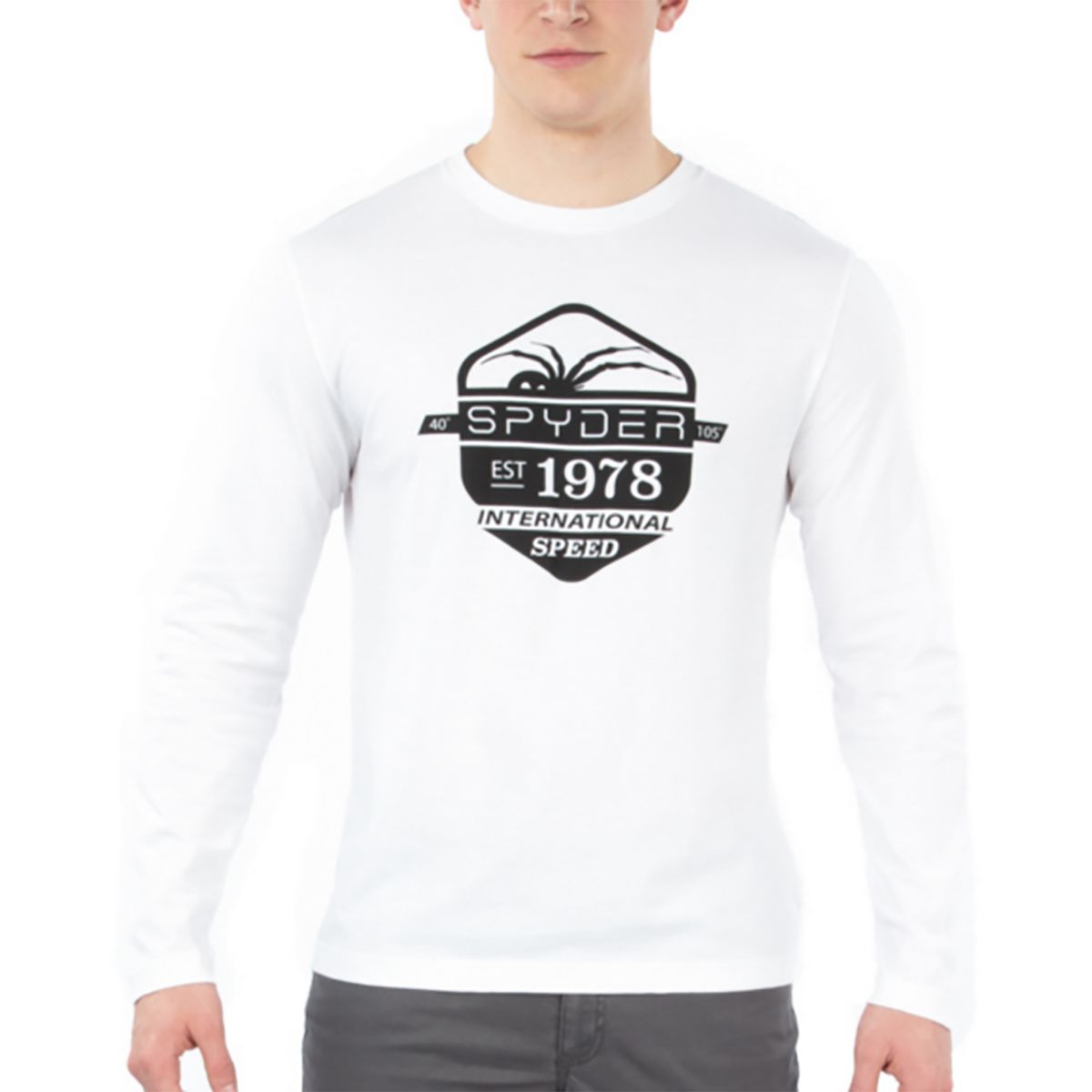 Spyder Speed Graphic T-Shirt - Long-Sleeve - Men's - Clothing