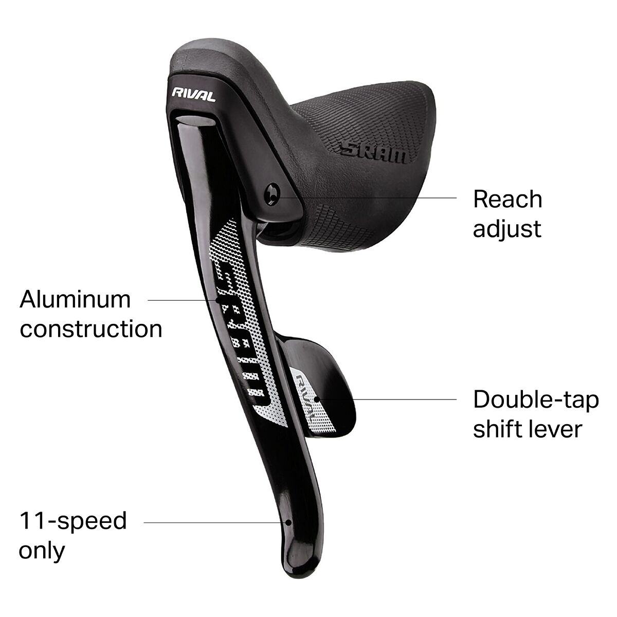 SRAM Rival 22 ZeroLoss 11-Speed Shifters - Bike