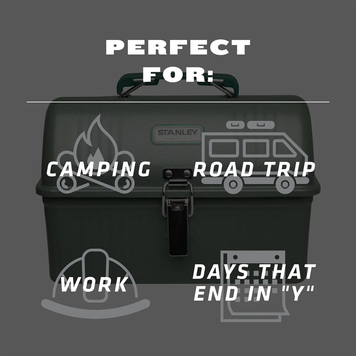 Stanley Classic Lunch Box - 5.5qt - Hike & Camp