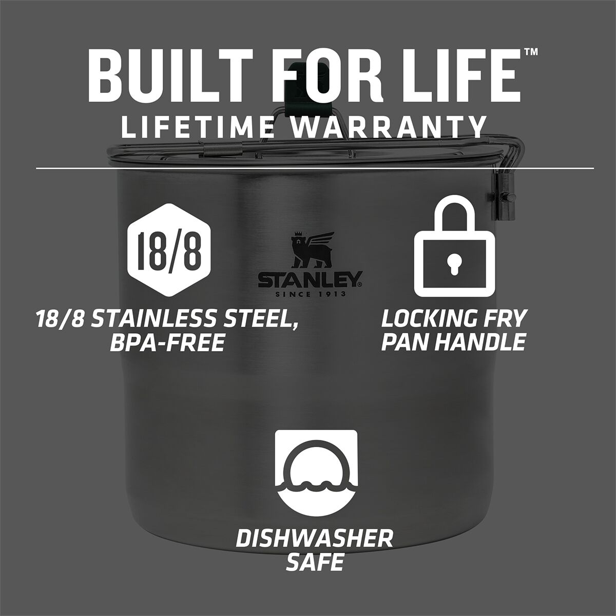 Stanley Adventure 4-Person Cook Set - Hike & Camp