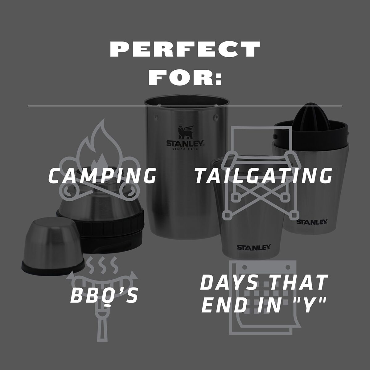 Stanley Adventure Happy Hour Cocktail Shaker Set - Hike & Camp