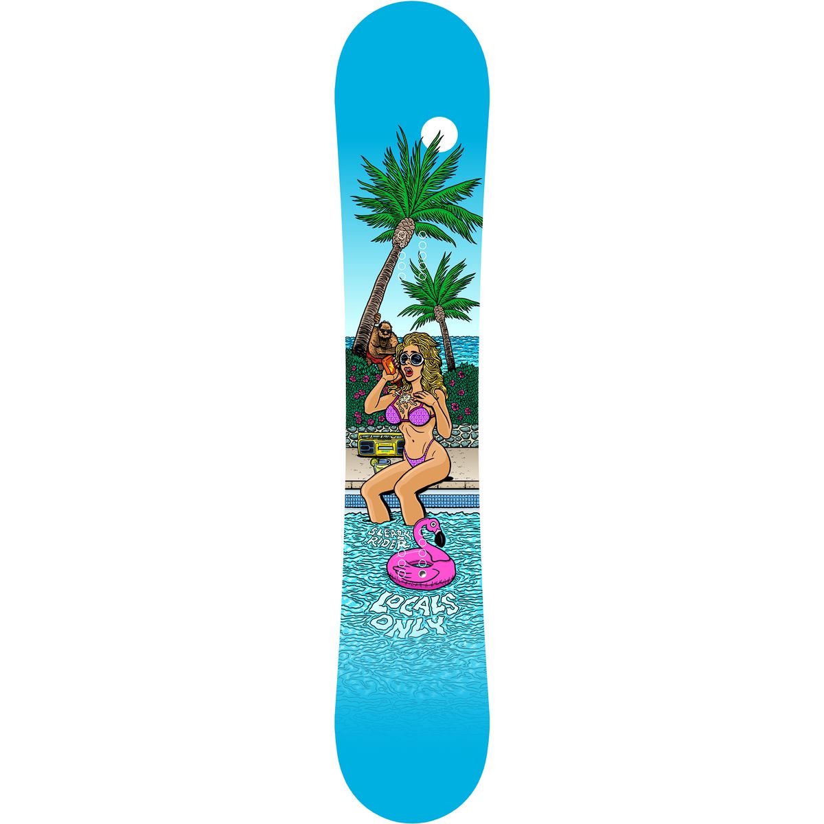 Stepchild Snowboards Sleazy Rider Snowboard - Snowboard