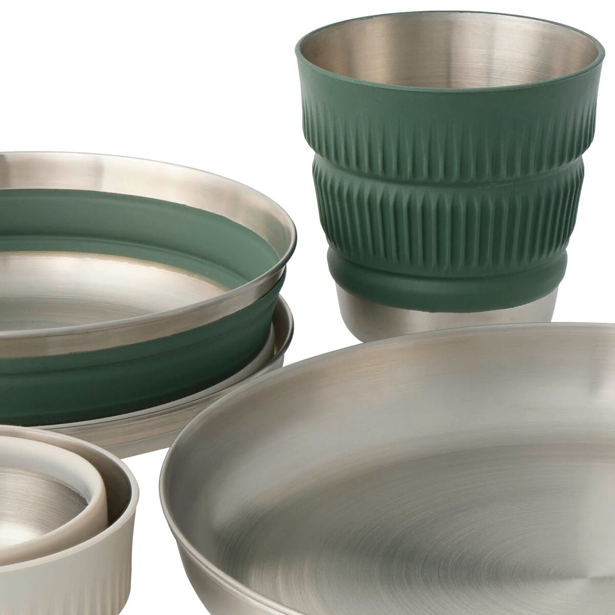 Sea To Summit Detour Stainless Steel Collapsible Dinnerware Set - 2 ...