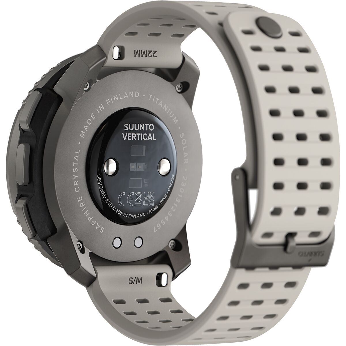 Suunto Vertical Titanium Solar Watch - Accessories