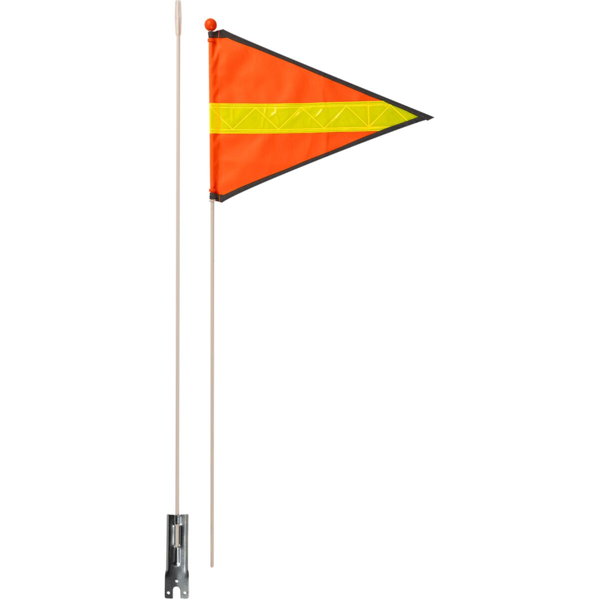 Sunlite Safety Flags 2Pc 72in Reflective - Bike