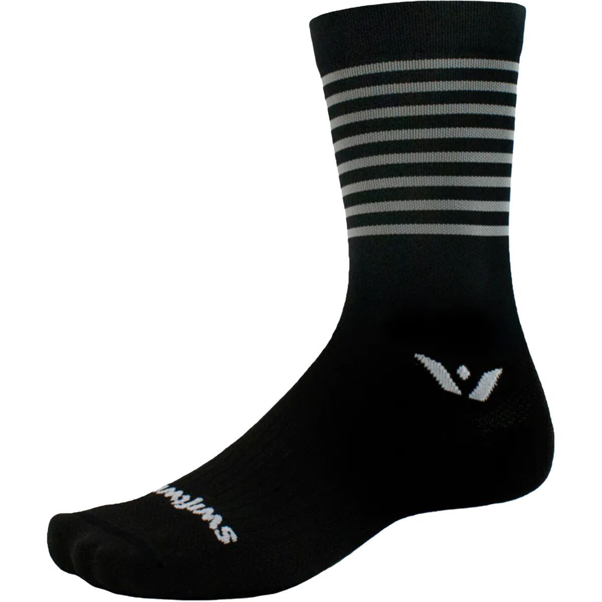 Swiftwick Aspire Seven Stripe Sock - Clothing