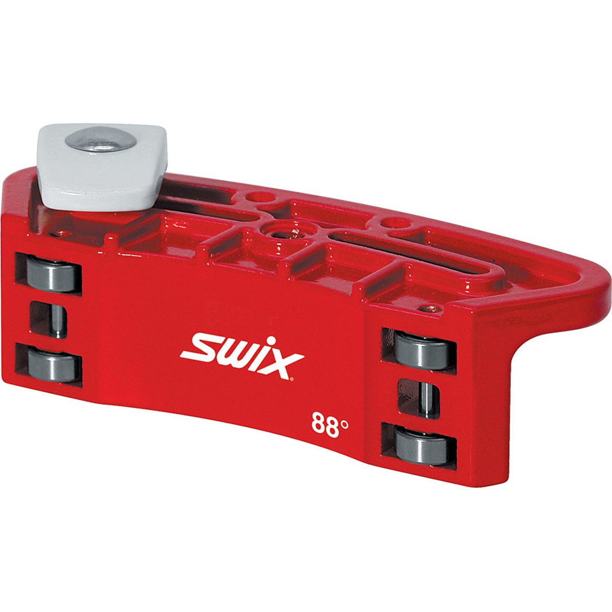 Swix Edge File Guide w/Roller Bearings & Clamp - Ski