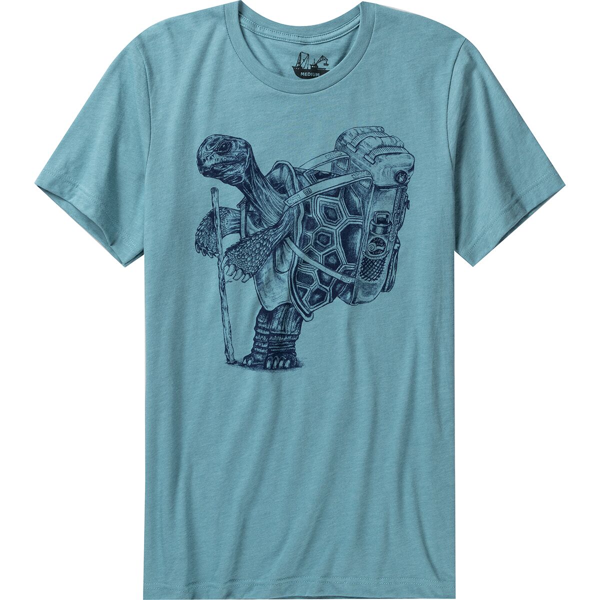 Slow Loris Hiking Tortoise T-Shirt - Men's - Clothing