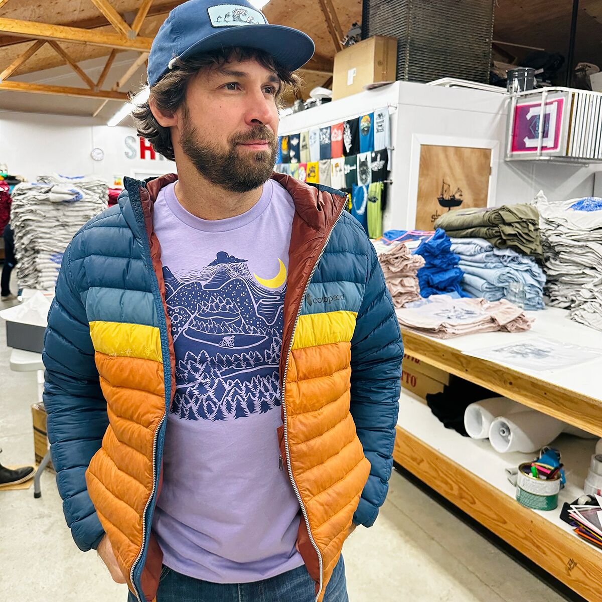 Slow Loris Night Ride T-Shirt - Men's - Clothing