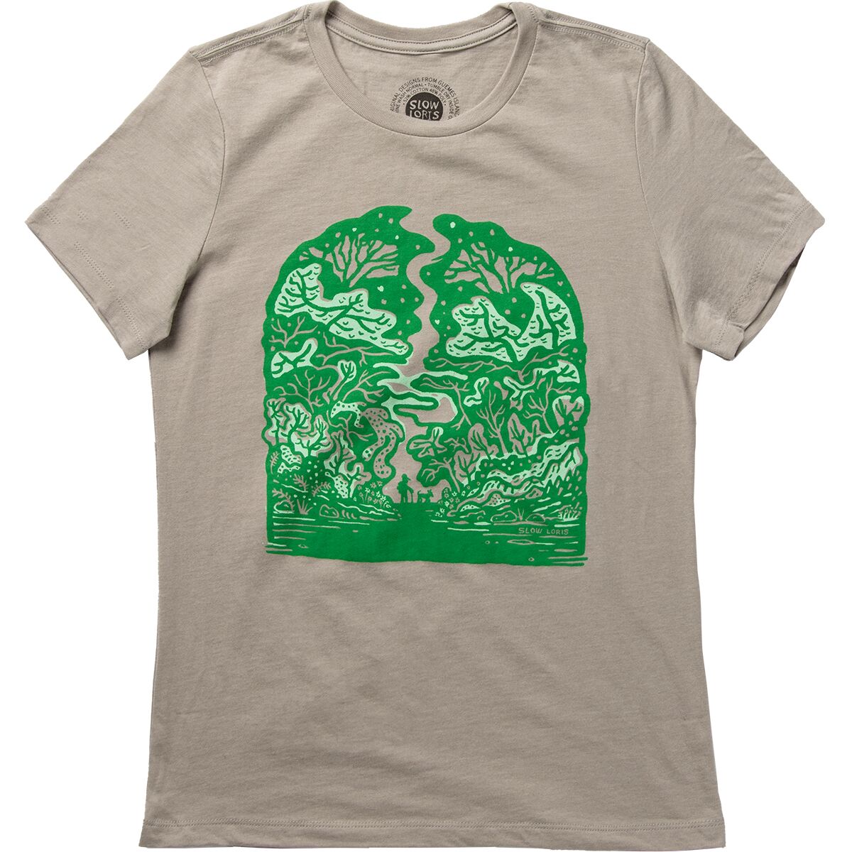 Slow Loris Trippy Forest Shirt - Women's - Clothing