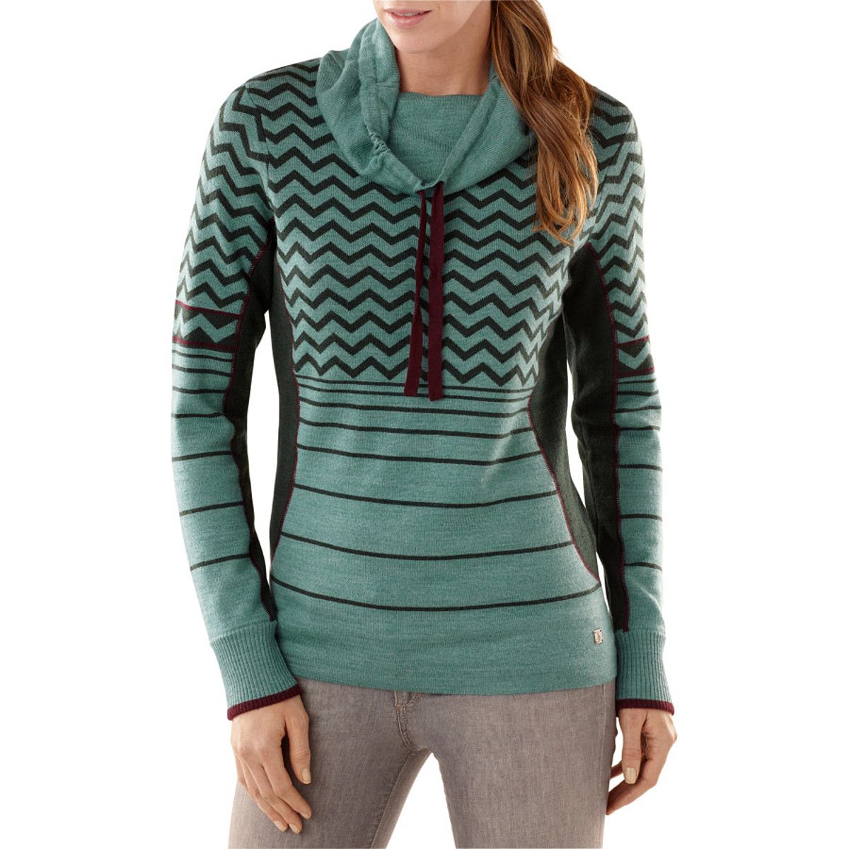 Smartwool Optic Frills Double Kint Pullover Sweater - Women's - Clothing