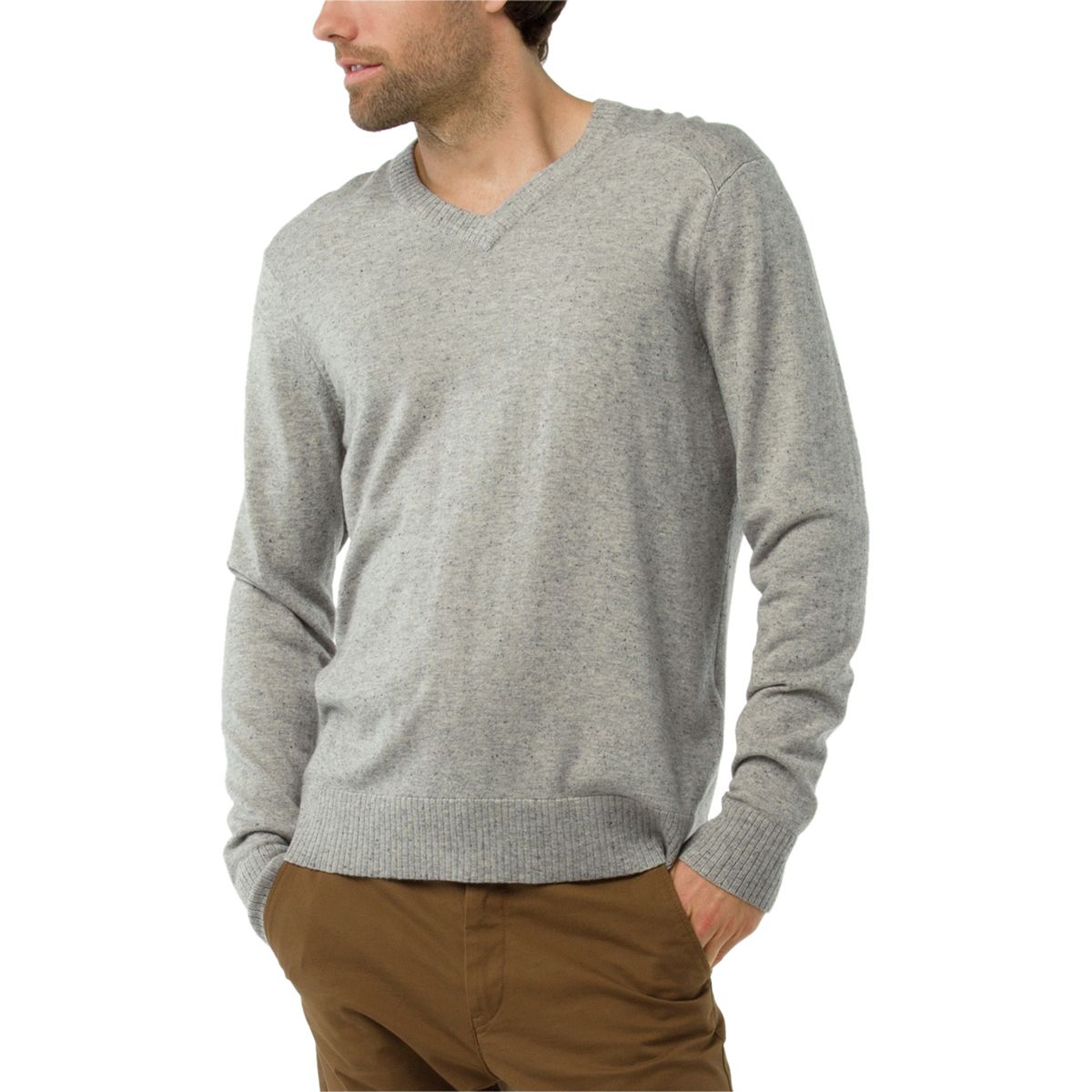 Smartwool Sparwood V-Neck Sweater - Men's | Backcountry.com