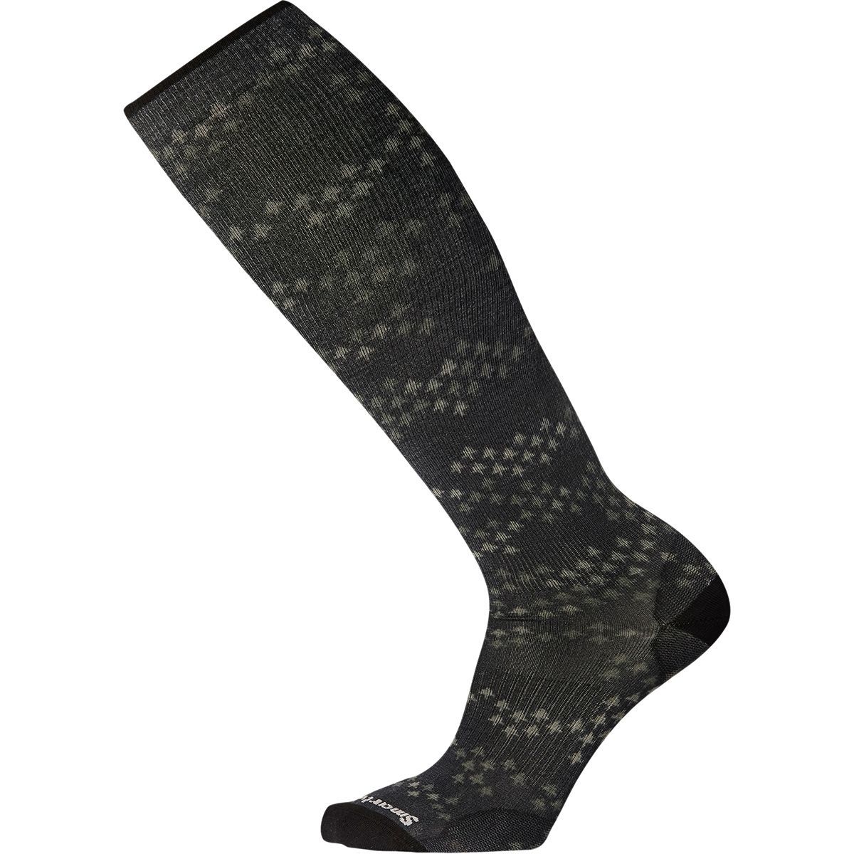 Smartwool Compression Making Tracks Print Over The Calf Sock - Men's ...