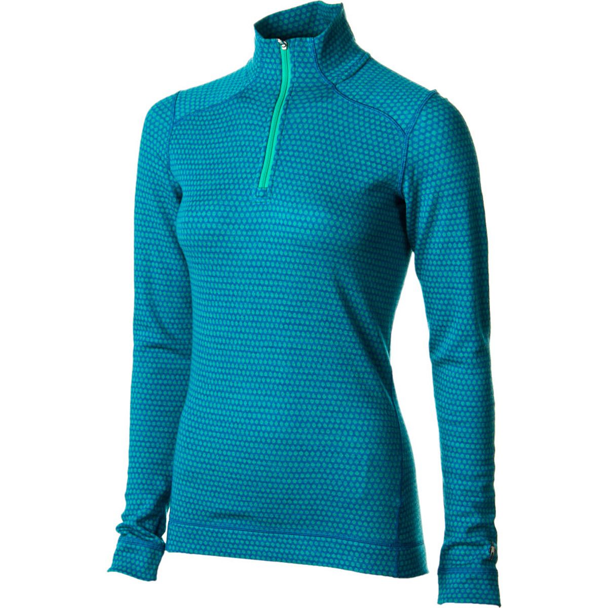 Smartwool Midweight Pattern Zip Top - Women's - Clothing