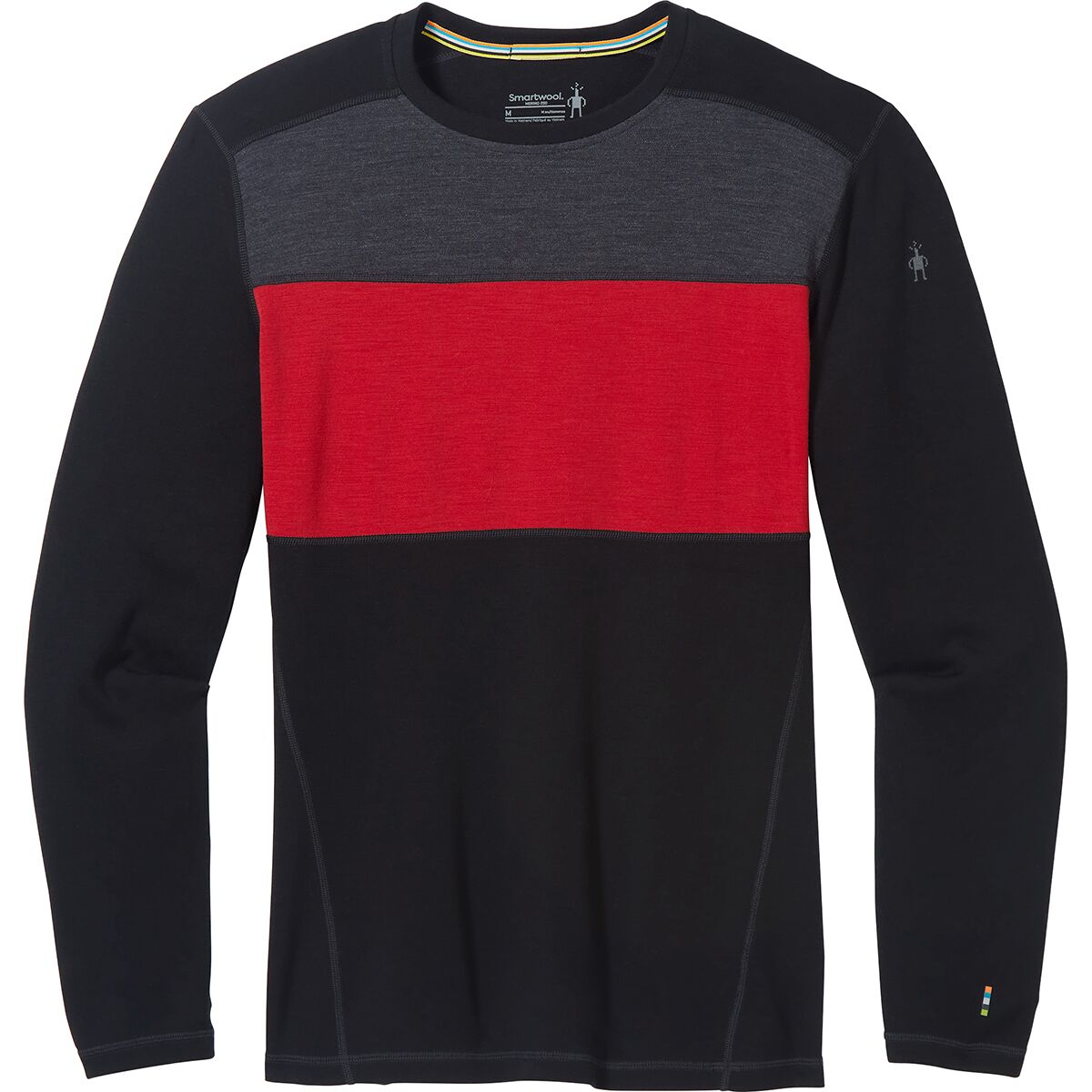 Smartwool Merino 250 Baselayer Colorblock Crew - Men's - Clothing
