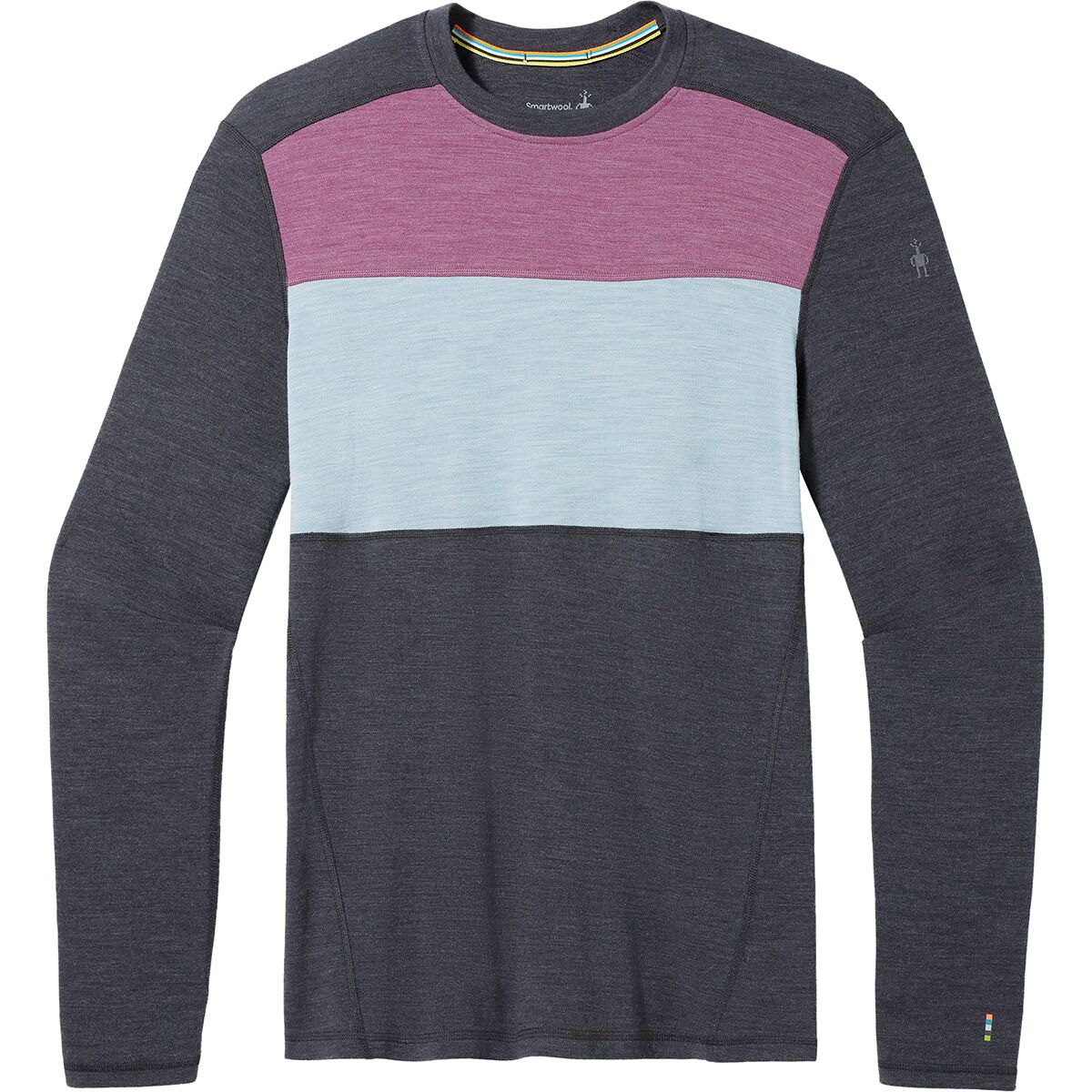 Smartwool Merino 250 Baselayer Colorblock Crew - Men's - Clothing