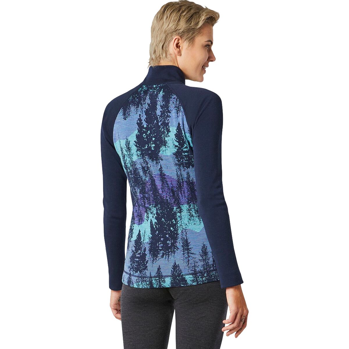 Smartwool Merino 250 Baselayer Pattern 1/4-Zip - Women's | Backcountry.com