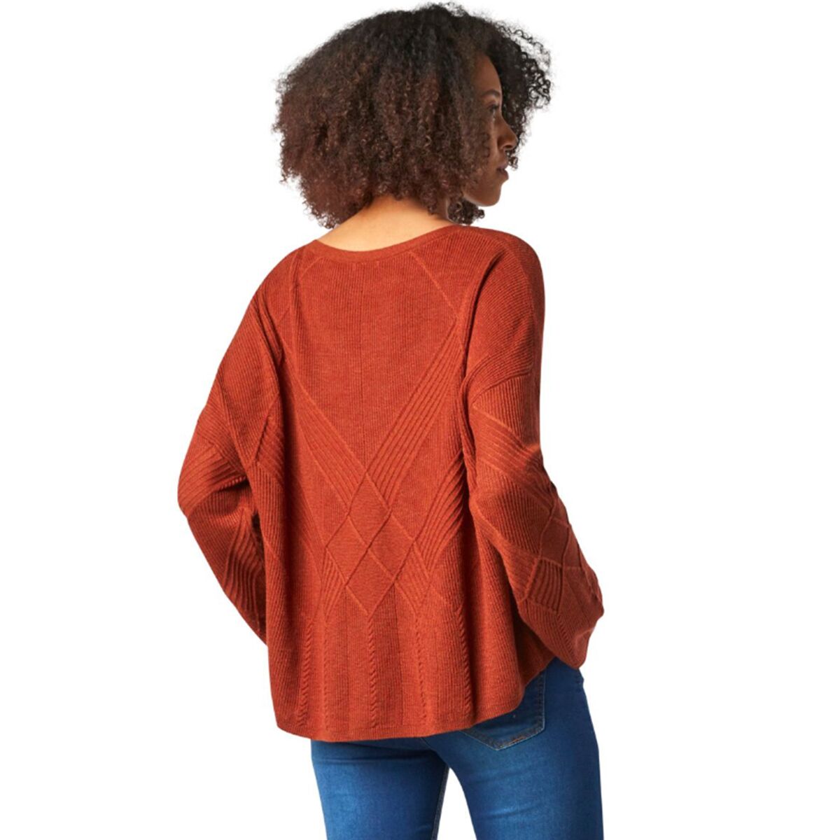 Smartwool Shadow Pine V-Neck Sweater - Women's | Backcountry.com