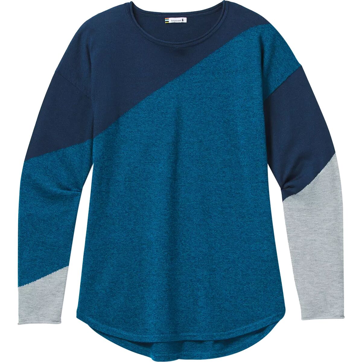 Smartwool Shadow Pine Colorblock Sweater - Women's - Clothing