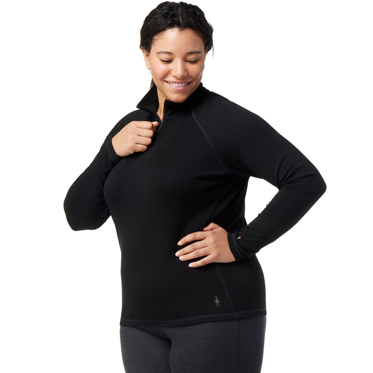Smartwool Classic Thermal Merino Base Layer 1/4-Zip Plus Top - Women's ...