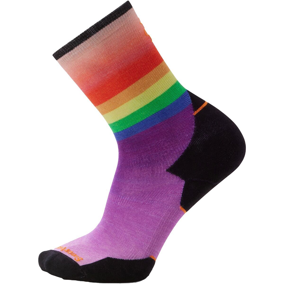 Smartwool Athlete Edition Run Pride Progress Print Crew Socks - Clothing