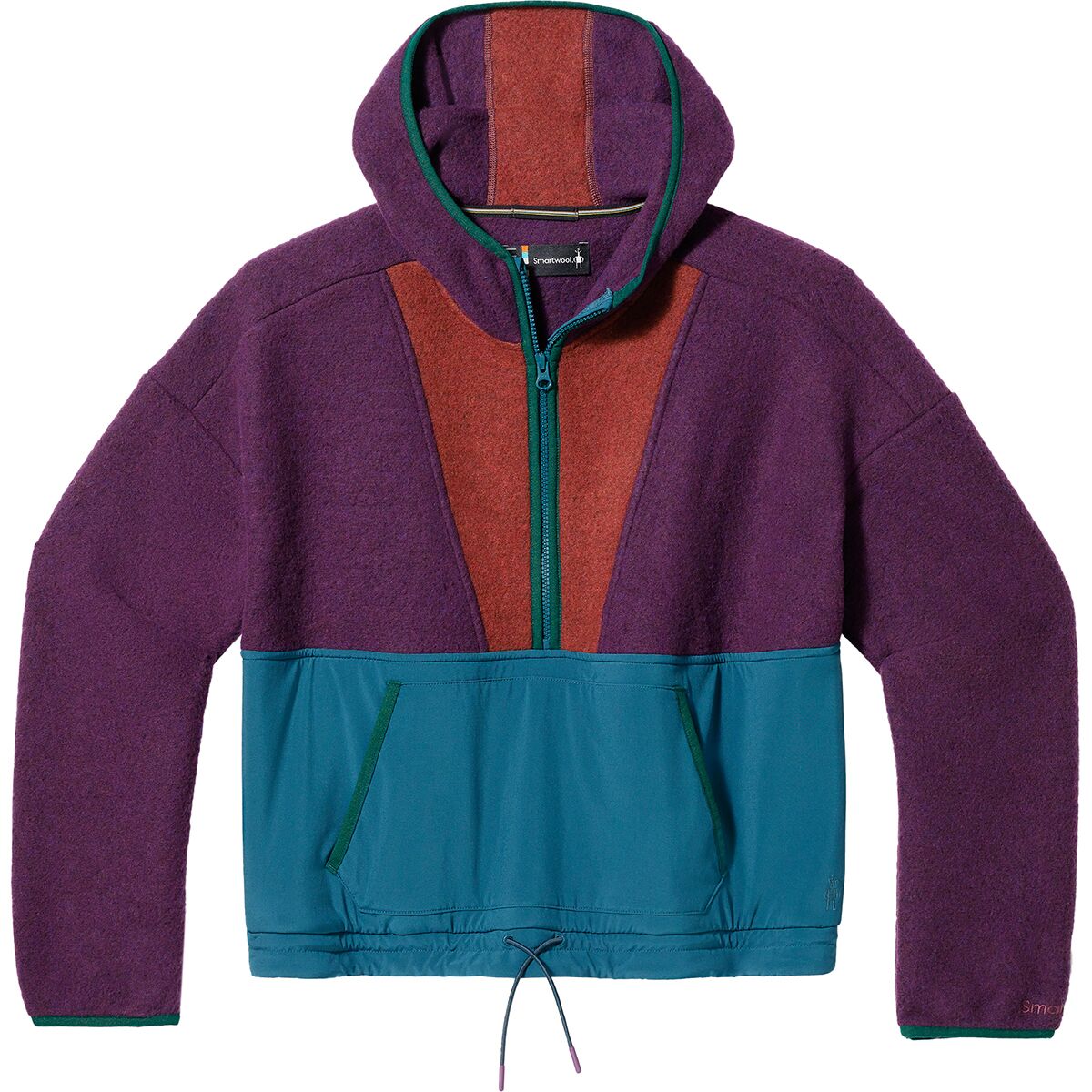 Smartwool Hudson Trail Fleece Cropped Hoodie - Women's - Clothing