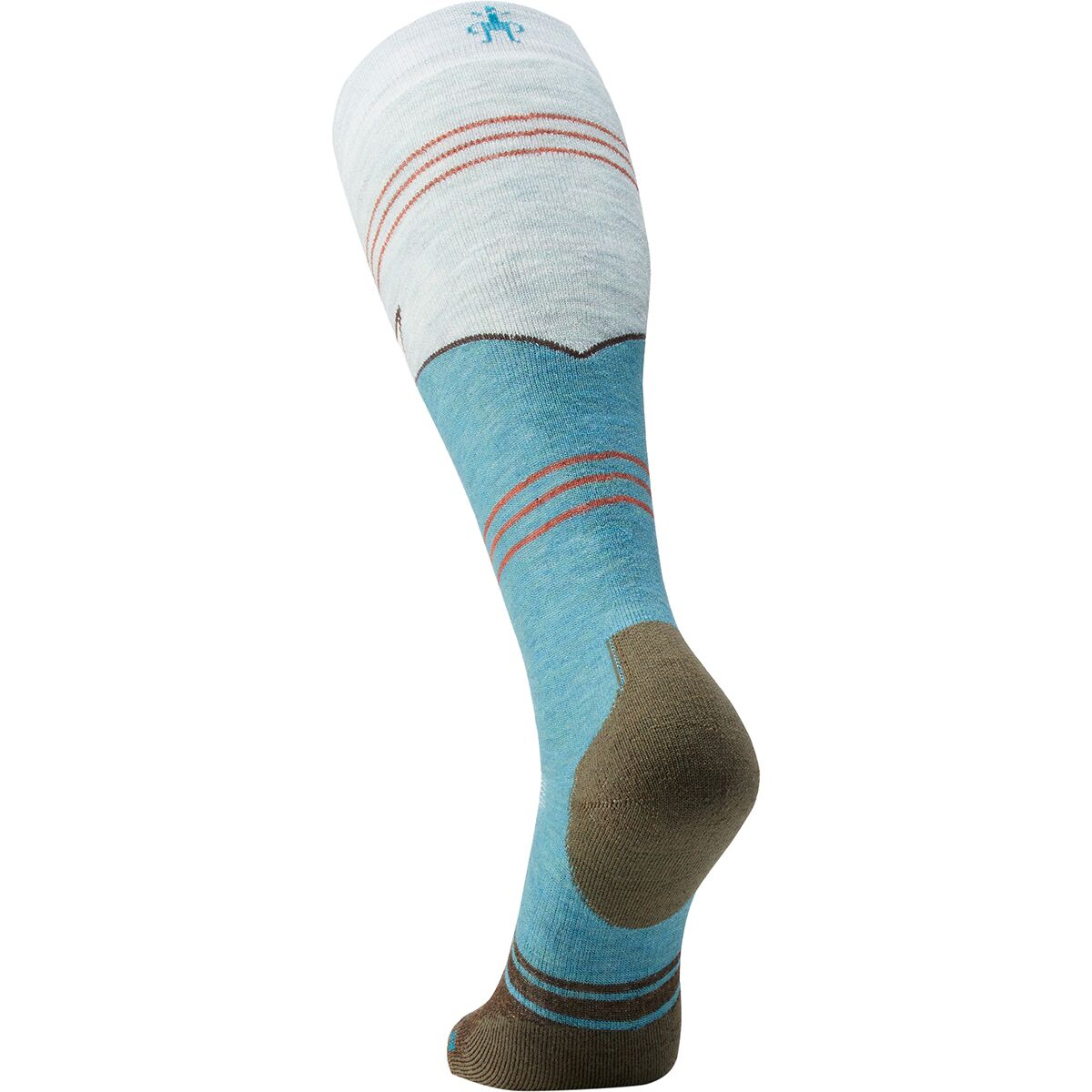 Smartwool Snowboard Full Cushion Mountain Geo Pattern OTC Sock ...