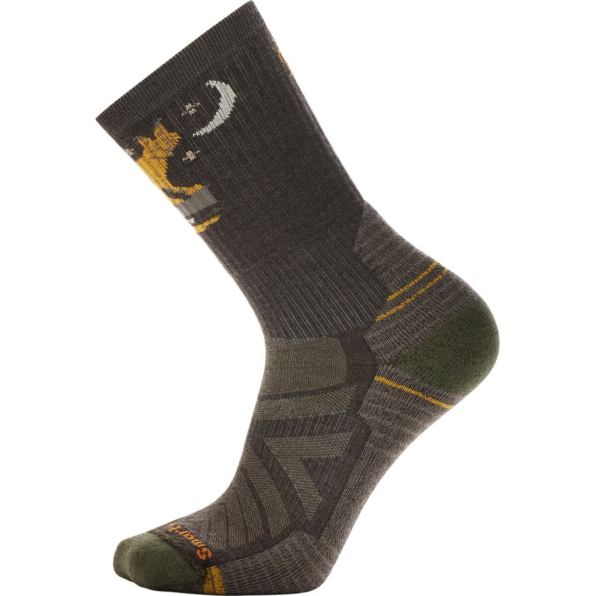 Smartwool Hike Light Cushion Nightfall in the Forest Crew Sock - Men's ...