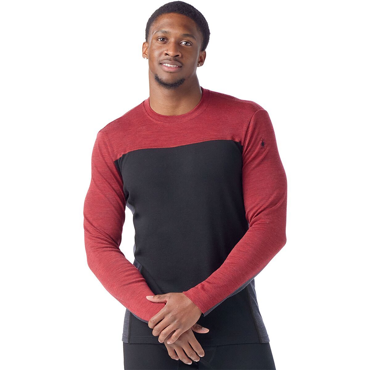 Smartwool Classic Thermal Merino Colorblock Crew Base Layer - Men's