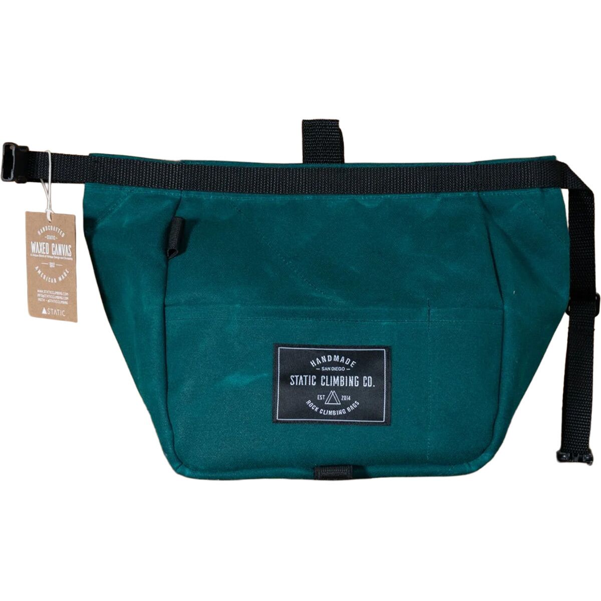 STATIC Waxed Canvas Chalk Bucket - Climb