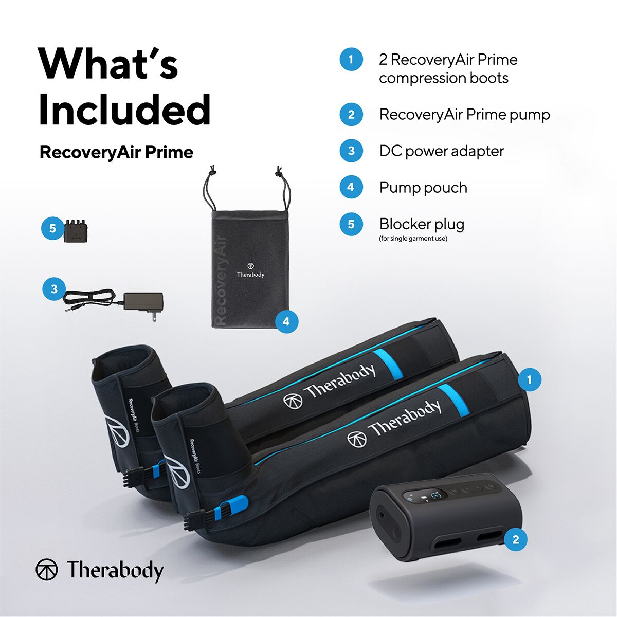 Therabody RecoveryAir Prime Compression Bundle - Training