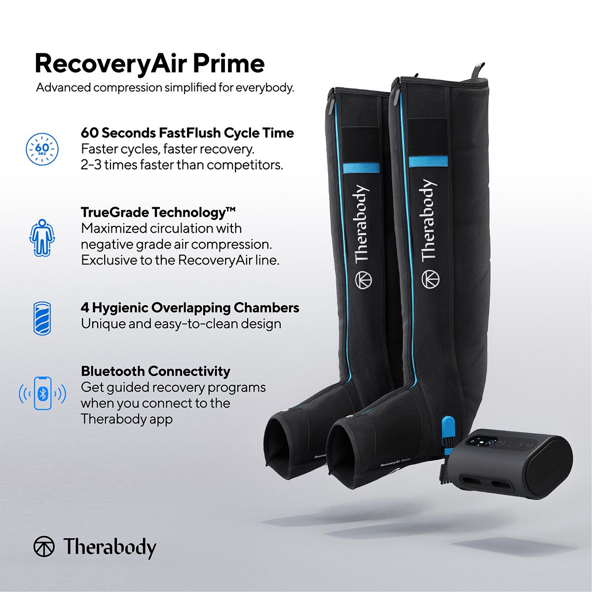 Therabody RecoveryAir Prime Compression Bundle - Training
