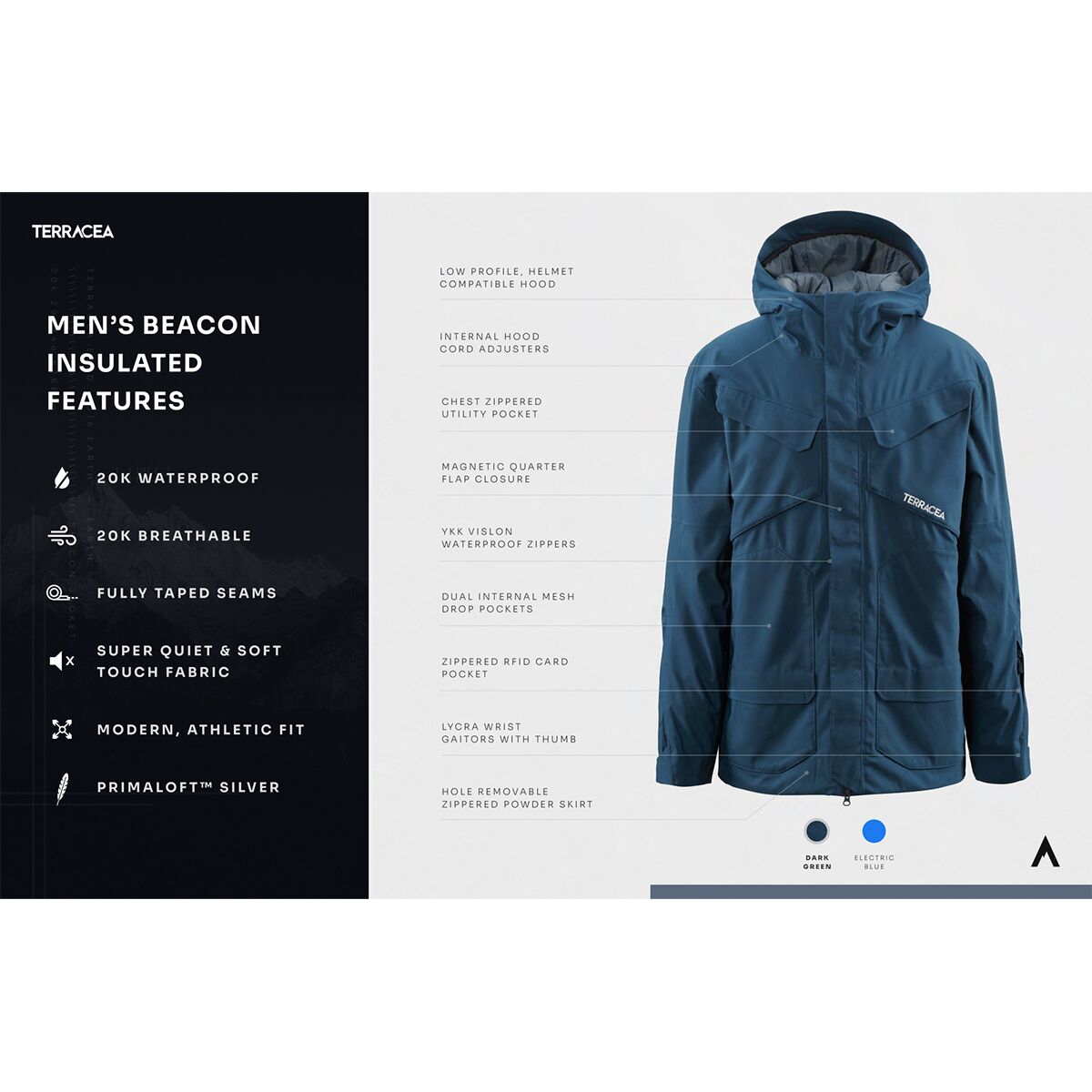 Terracea Beacon Insulated Ski Jacket - Men's - Clothing