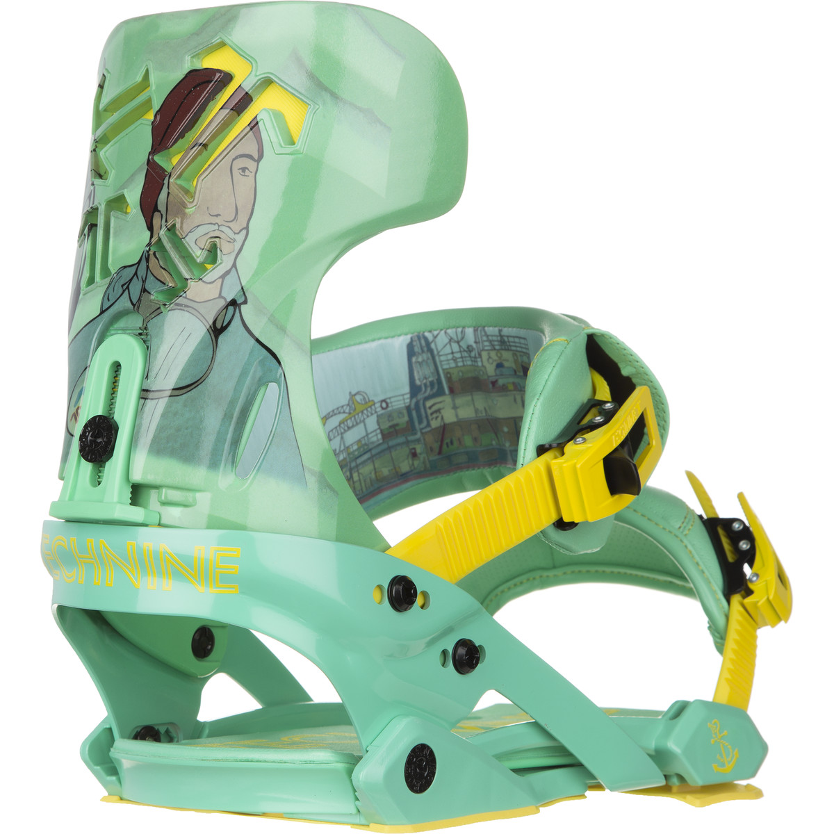 Technine Team Pro Brewer Snowboard Binding - Snowboard