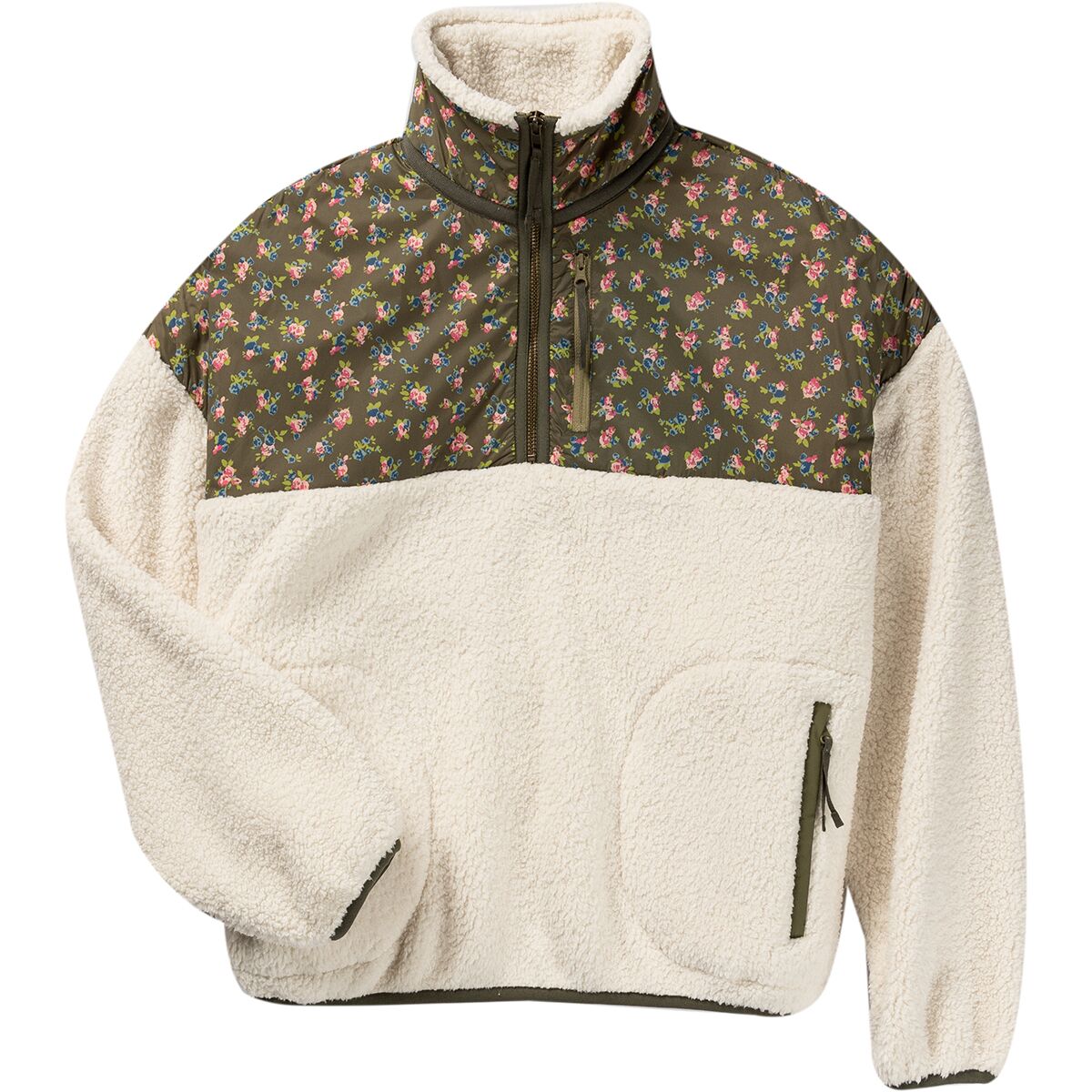 The Great Outdoors The Plush Colorblock Terrain 1/2-Zip Jacket - Women ...
