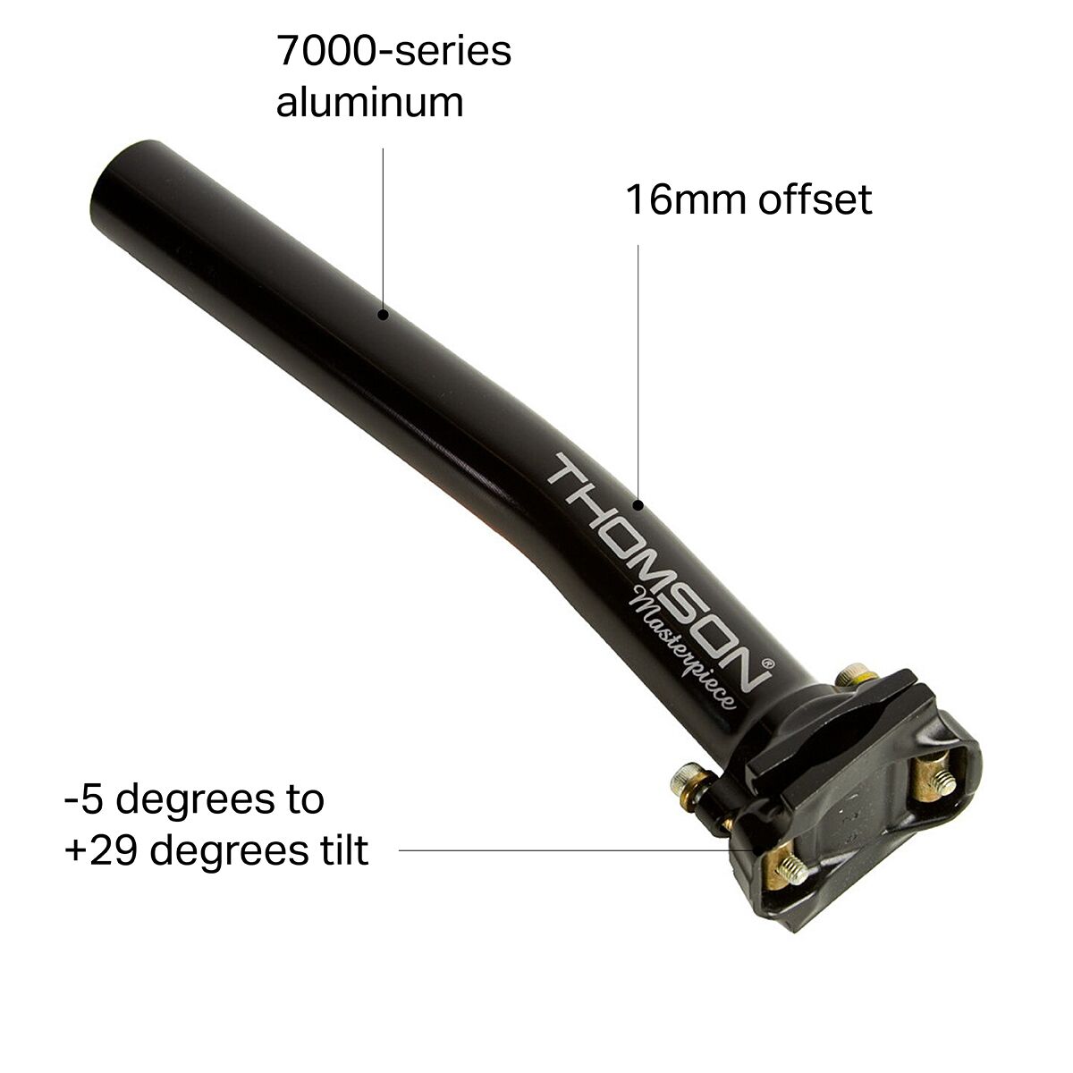 Thomson Masterpiece Setback Seatpost - Bike