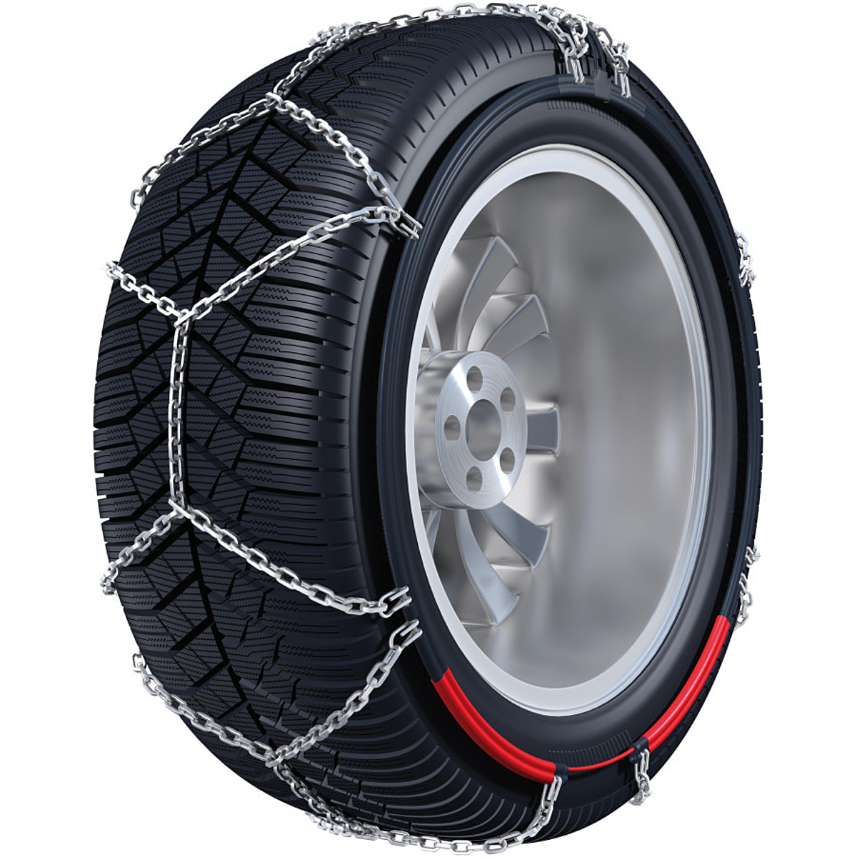 Thule Easy Fit CU-9 Passenger Vehicle Snow Chains - Ski