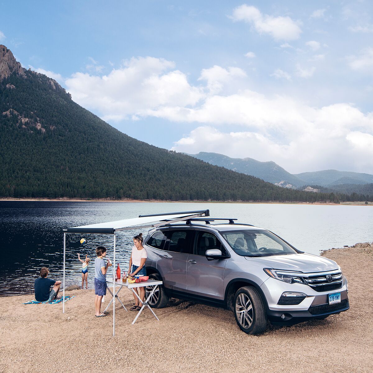 Thule HideAway Awning - Rack Mount - Ski