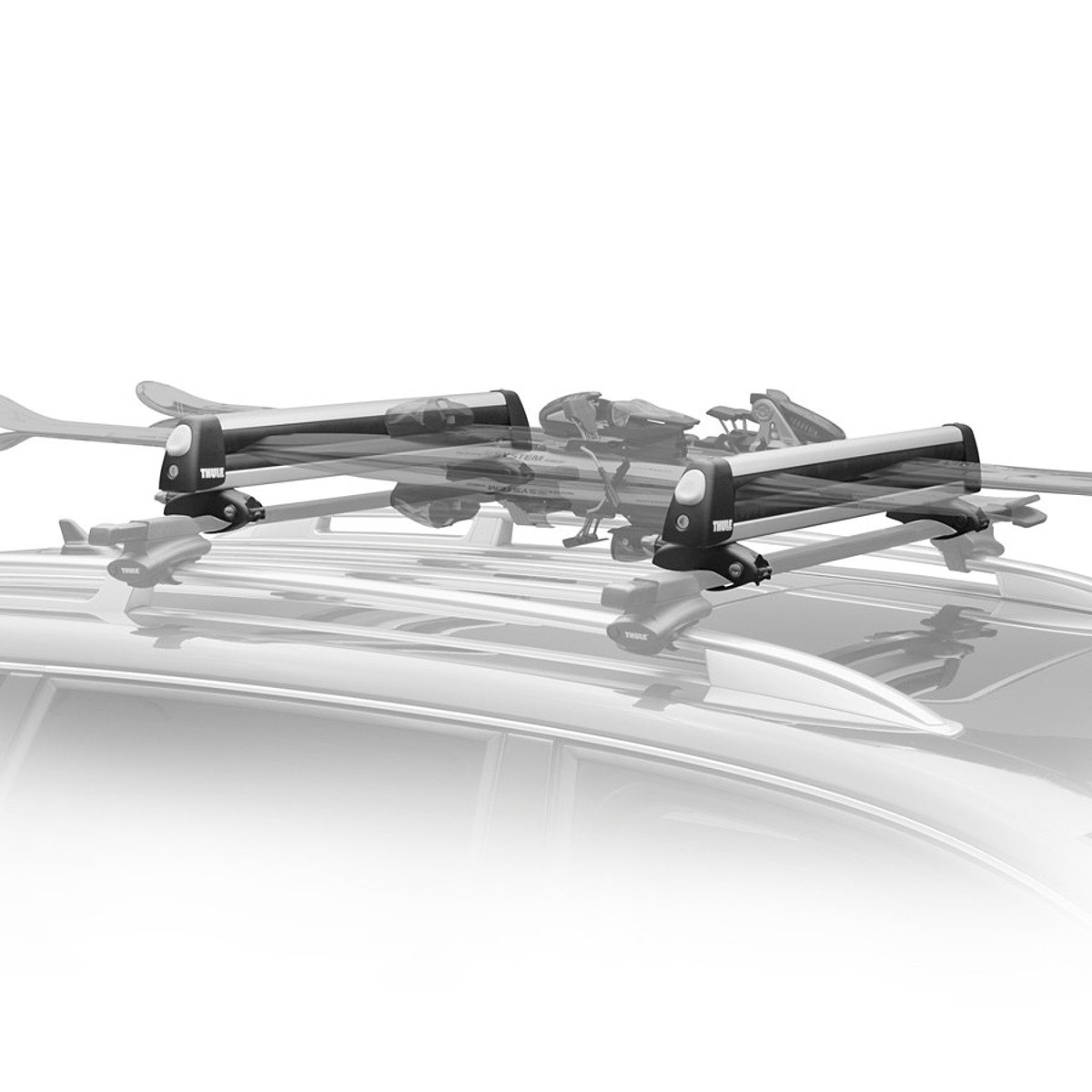 Thule Universal Flat Top with Locks - Ski