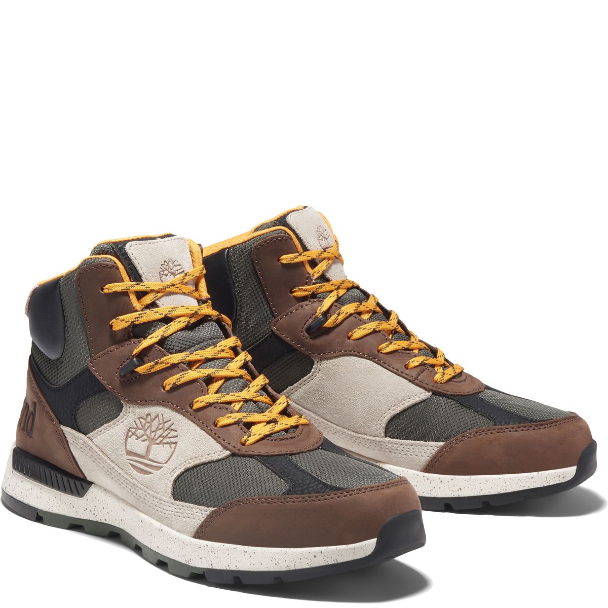 Timberland Field Trekker Mid Fabric & Leather Hiker - Men's ...