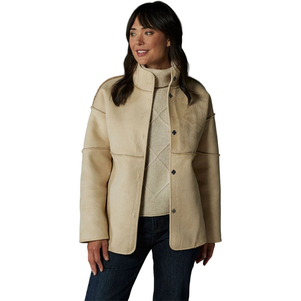 The Normal Brand Highland Snap Fleece Coat - Women's - Clothing