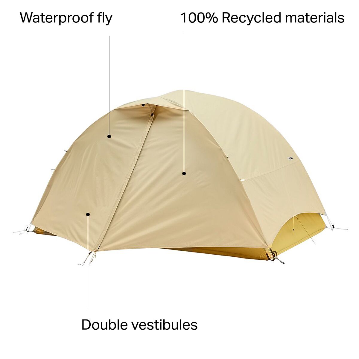 The North Face Eco Trail 2 Tent: 2-Person 3-Season - Hike & Camp