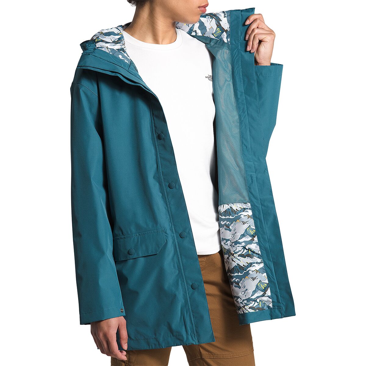 The North Face Liberty Woodmont Rain Jacket - Women's - Clothing